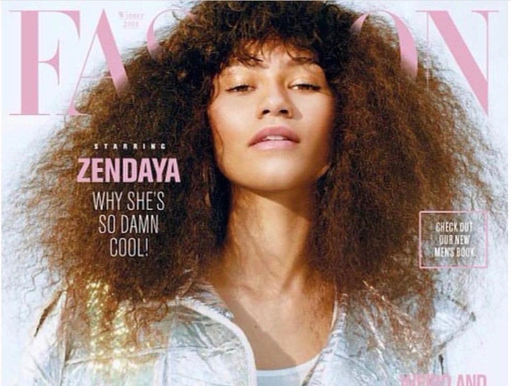 Zendaya Covers Fashion Canada Winter 18 Cover, Speaks on Being a Role ...